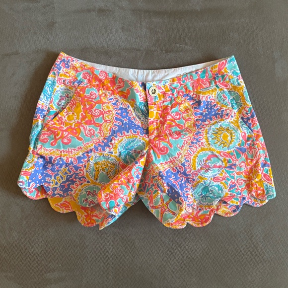 Lilly Pulitzer | Shorts | Lilly Pulitzer Written In The Sun Buttercup ...